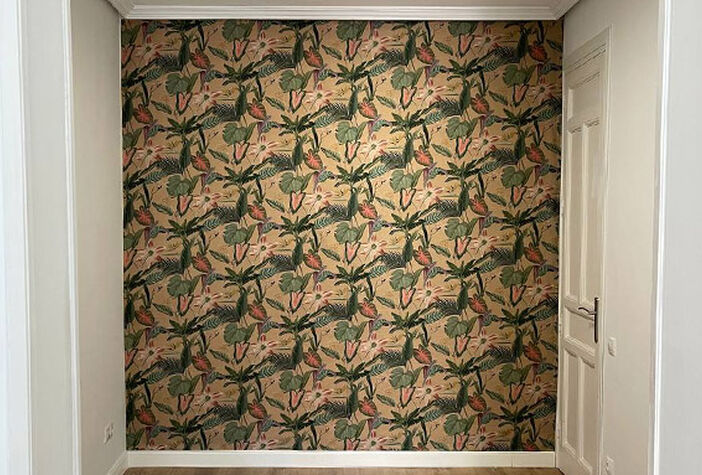Tapizar la pared con tela - compra online » telas.es